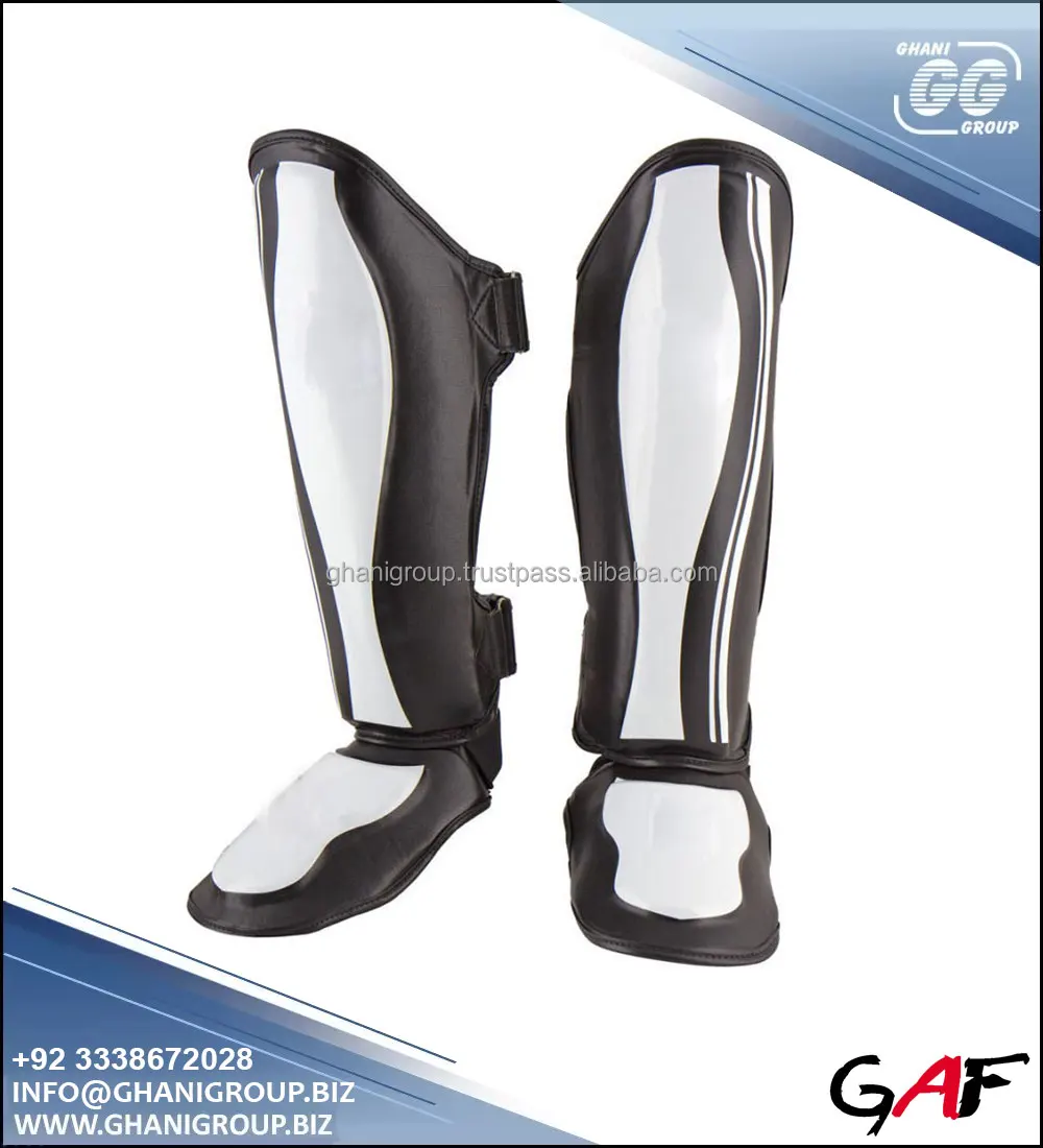 Gaf Martial Arts Equipment Thicken Shin Guards Instep Muay Thai ...