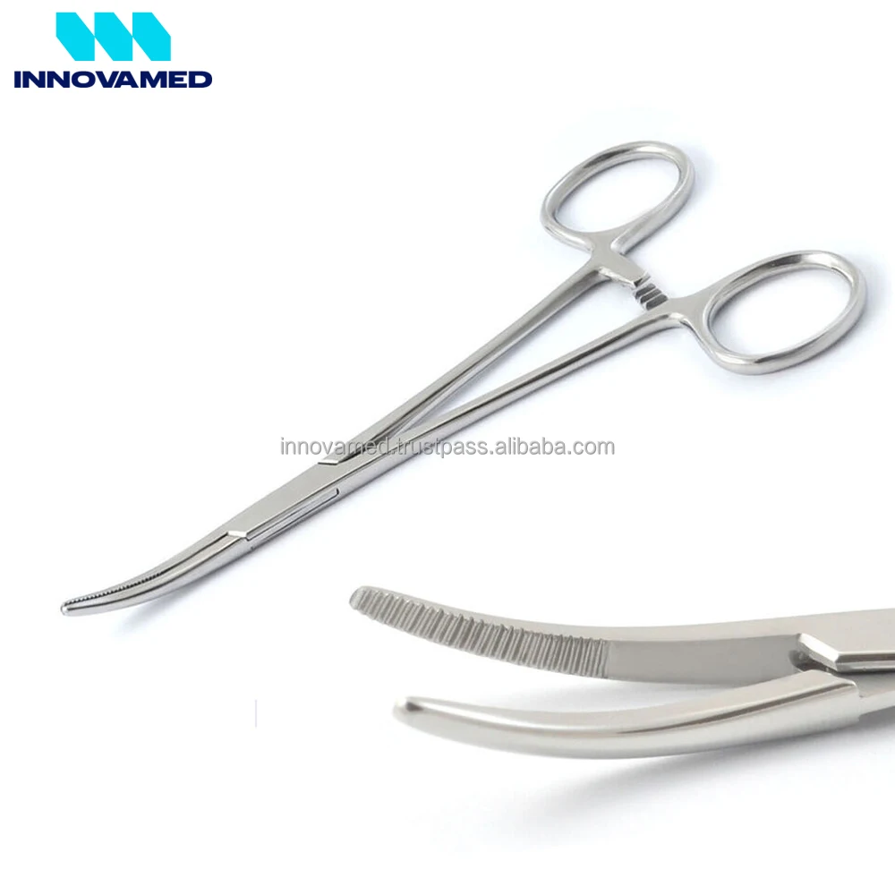 Stainless Steel Manual Use for Surgery Hemostatic Clamp Forceps Locking ...