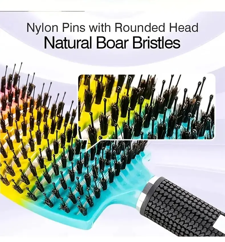 Large Curved Spareribs Combs Women's Root Fluffy Hair Shape High Head ...