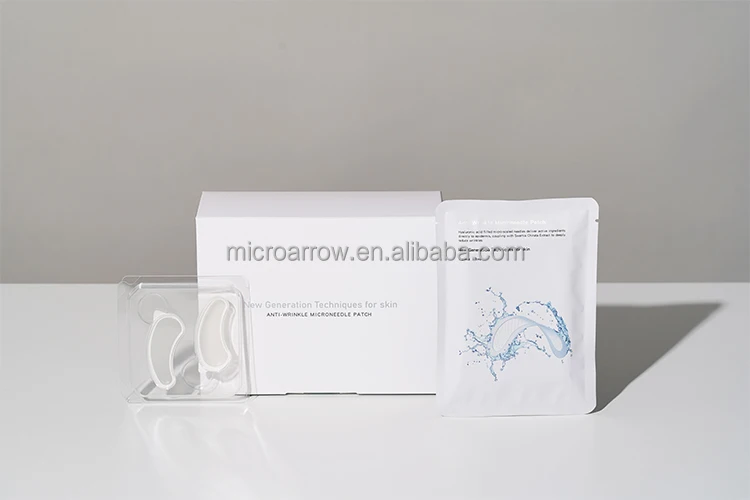 Made In Taiwan Dissolving Microneedle Eye Patches White-bordered ...