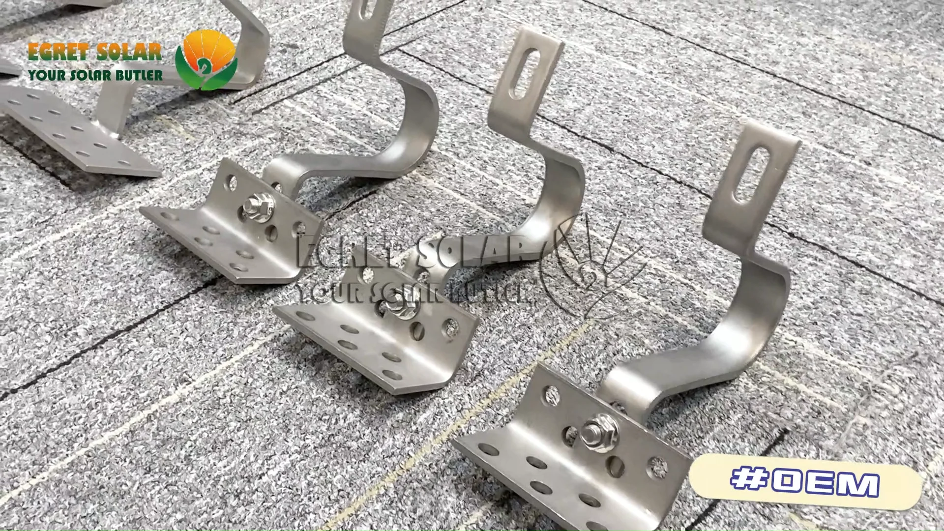 Adjustable Solar Roof Hook Panel Mount Bracket Mounting System Metal ...