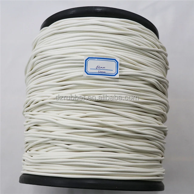 Dingzhi Rubber 1MM to 4MM Silicone Foam String - Durable & Versatile