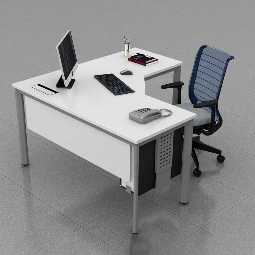 Vietnam Custom Home Office Furniture Mfc Wooden Desktop Iron Leg ...