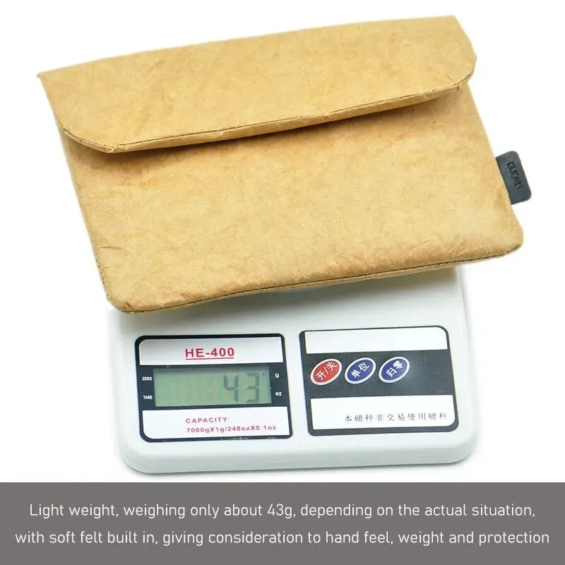 Vintage Old Style Laptop Bag Cover Tyvek Paper 7 Inch E Reader Sleeve ...