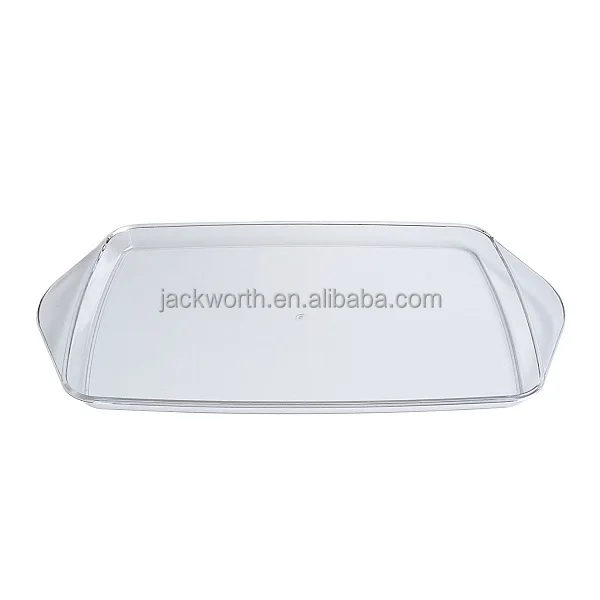 Acrylic Plastic Rectangular Serving Tray - Buy Acrylic Plastic Food ...