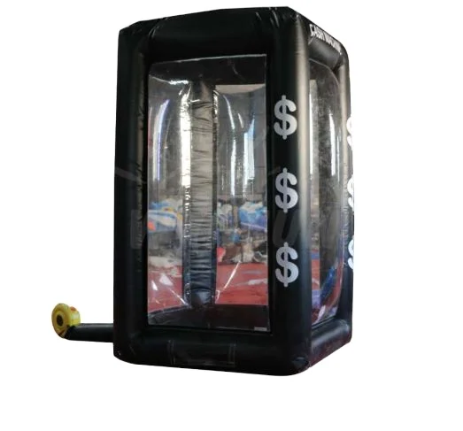 Hot Sale Inflatable Money Machine Grab Inflatable Cash Cube Booth With ...