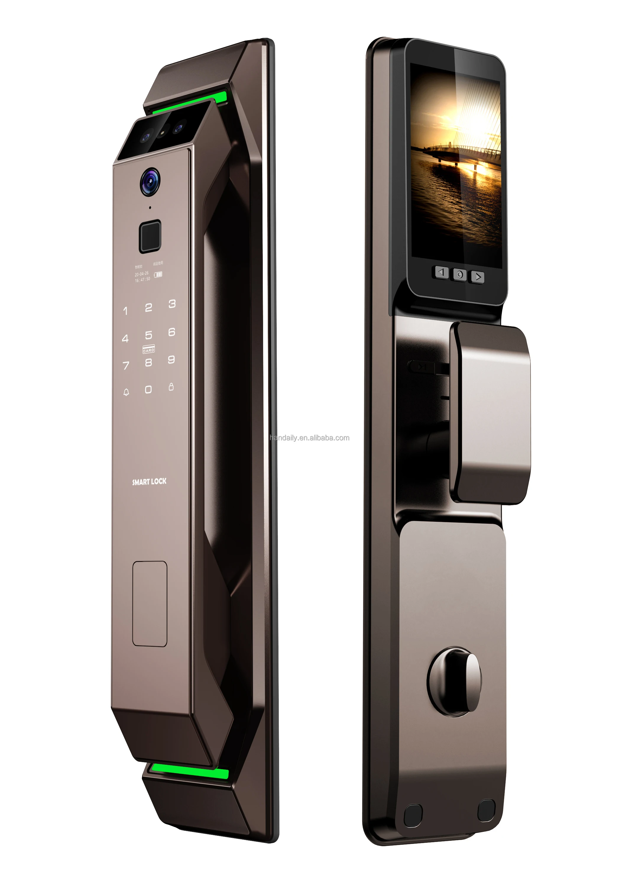 3D Face Recognition Video Intercom Door Lock - Handaily X9 FACE