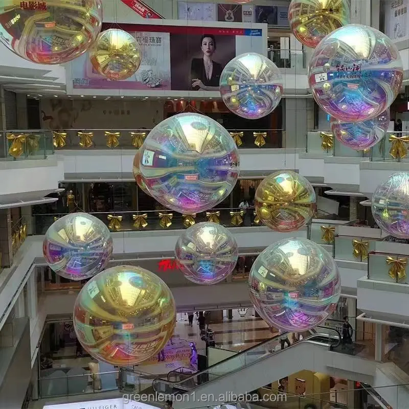2024 Inflatable Mirror Ball Mirror Balloon Giant Mirror Sphere For ...