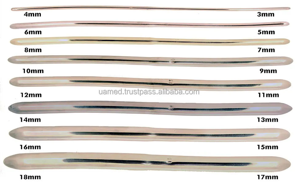 Cervical Dilator Hank, Pratt Uterine Urethral Sounds Sets