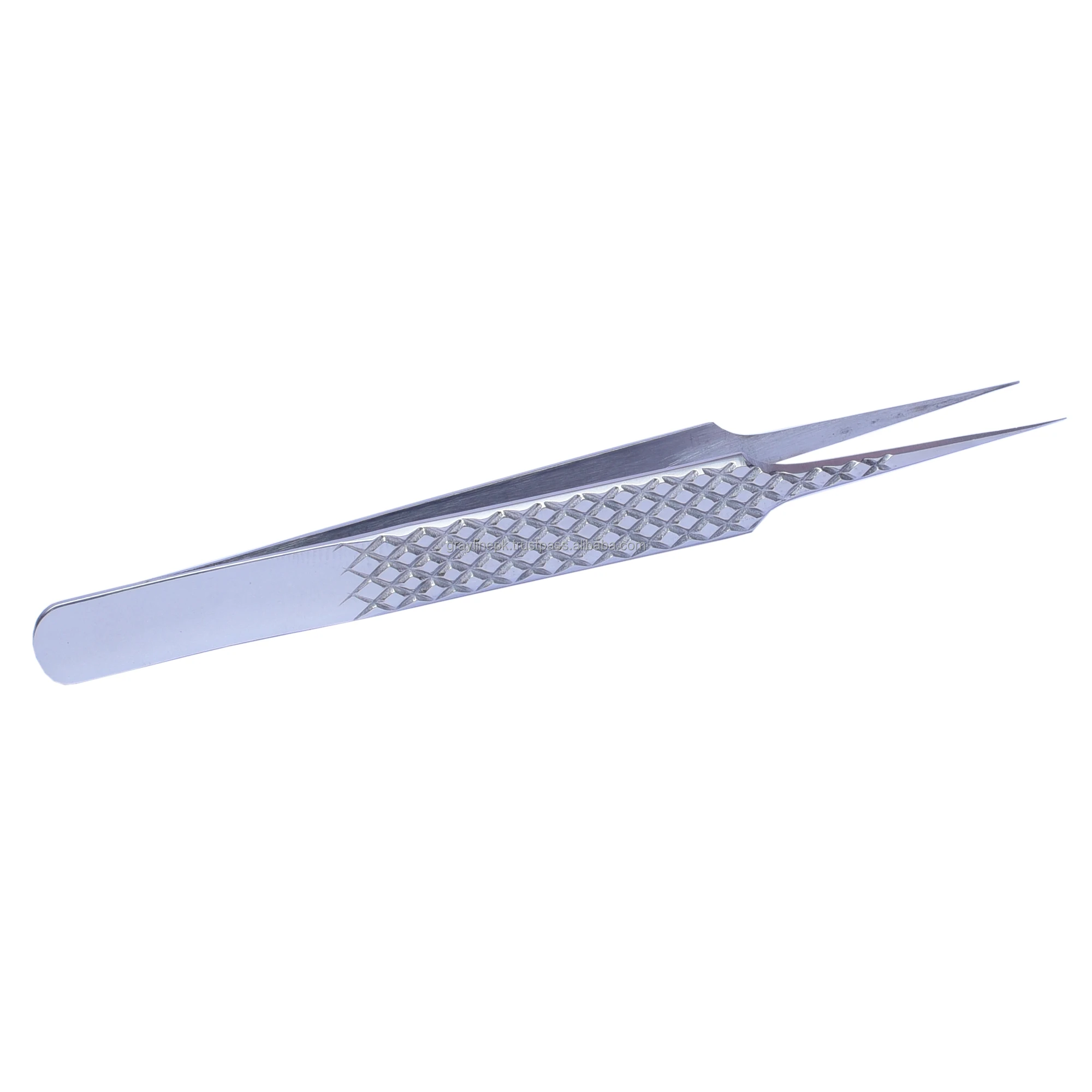 Custom Micro Forceps Tweezers 11cm Jewelers Hand Craft Electronic Fine ...