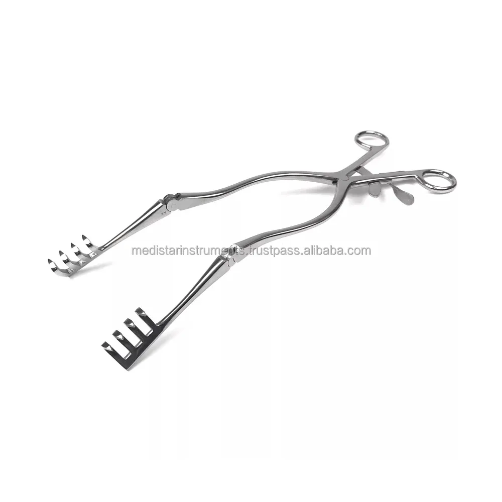 Adson Self-retaining Cerebellar Retractor Reusable Straight And Curved Angled Surgical ...
