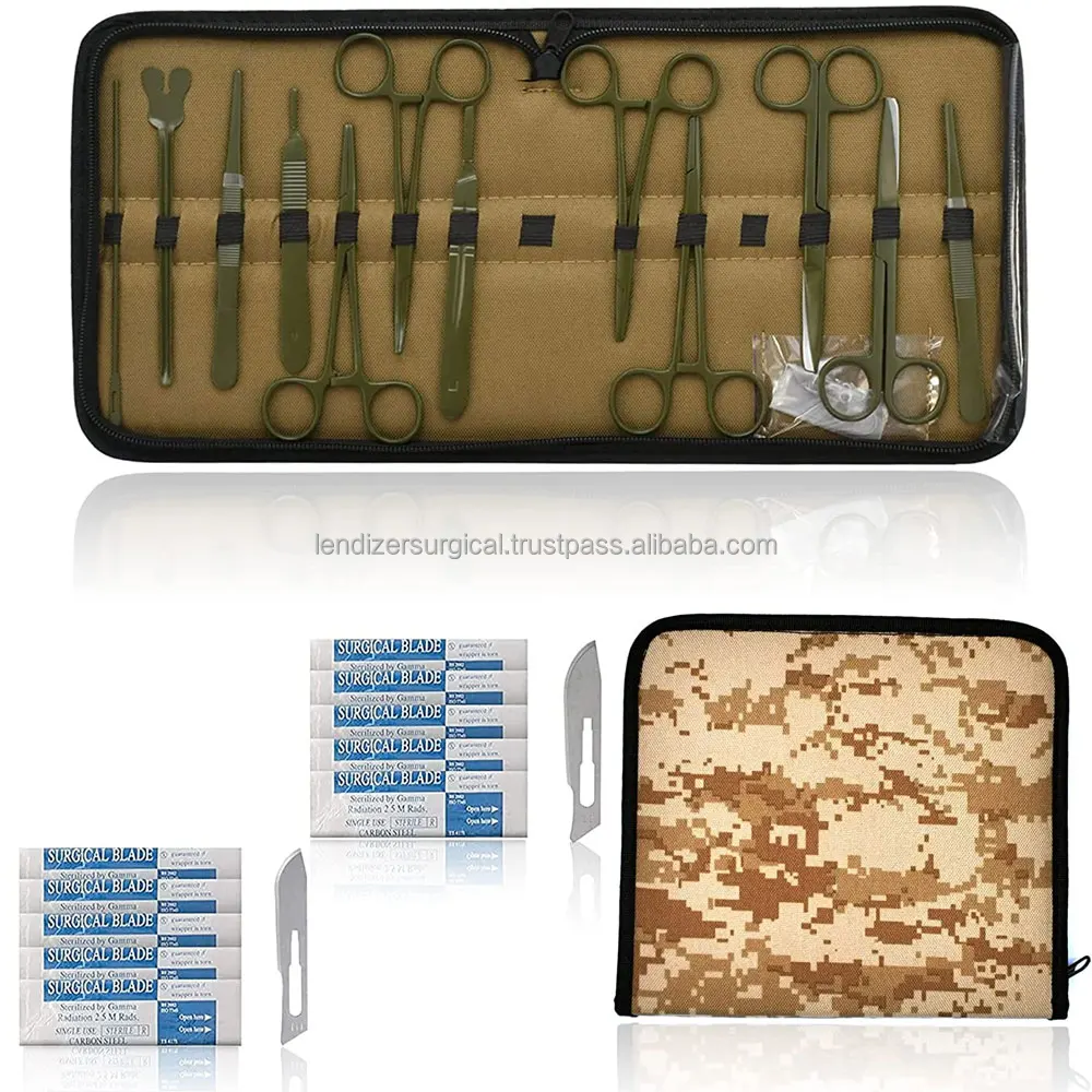 Surgical Instruments for Basic Surgery (set of 14) Basic Major ...