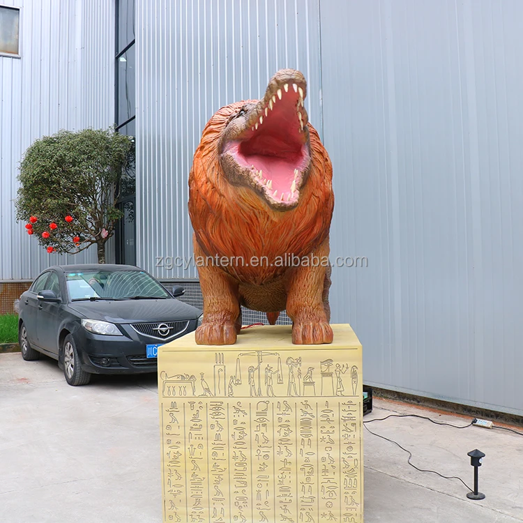Egyptian Ancient Mythical Animatronic Creature Ammit Statue Sculpture ...
