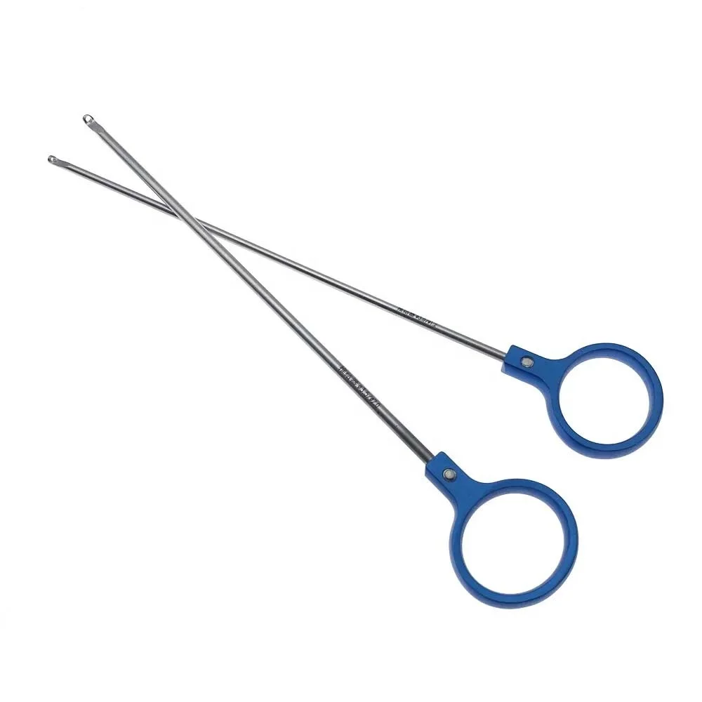 Laparoscopic Knot Pusher Stainless steel Laparoscopy Surgery Simulation ...