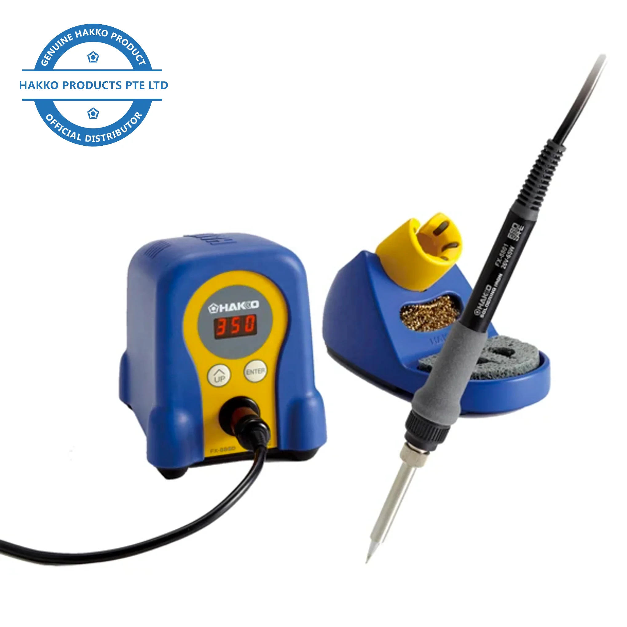 Digital Soldering Station FX888D ORIGINAL HAKKO Lead free Solder Station ESD Safe RoHS FX 888D FX888 PCB repair Soldering Iron