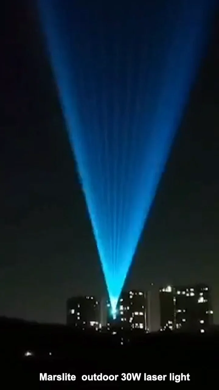 Wholesale Outdoor 30w Laser Light Show System Animation Sky Waterproof ...