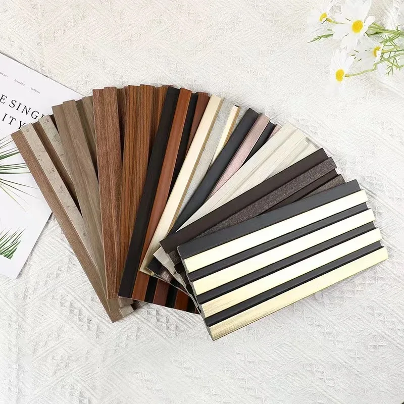 Clading Fluted Wpc Wall Panel Cloth Pattern Coffi Color - Buy 2023 ...