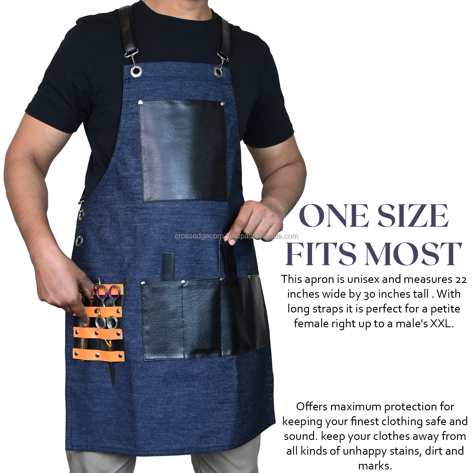 Customized Barber Apron Unisex Uniform for Men and Women High Quality ...