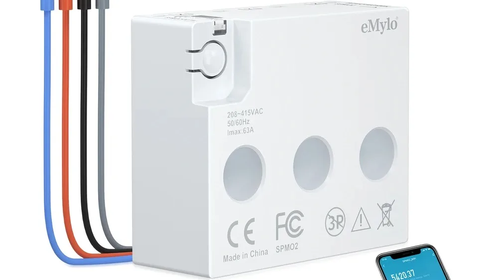 Three Phase Smart Energy Meter Wifi Voltage,3phase Wifi Smart Energy ...