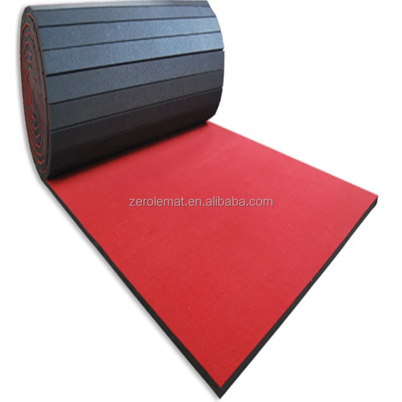 2M Width Roll Out Gym Carpet Mat Roll up Cheerleading Gymnastics Roll ...