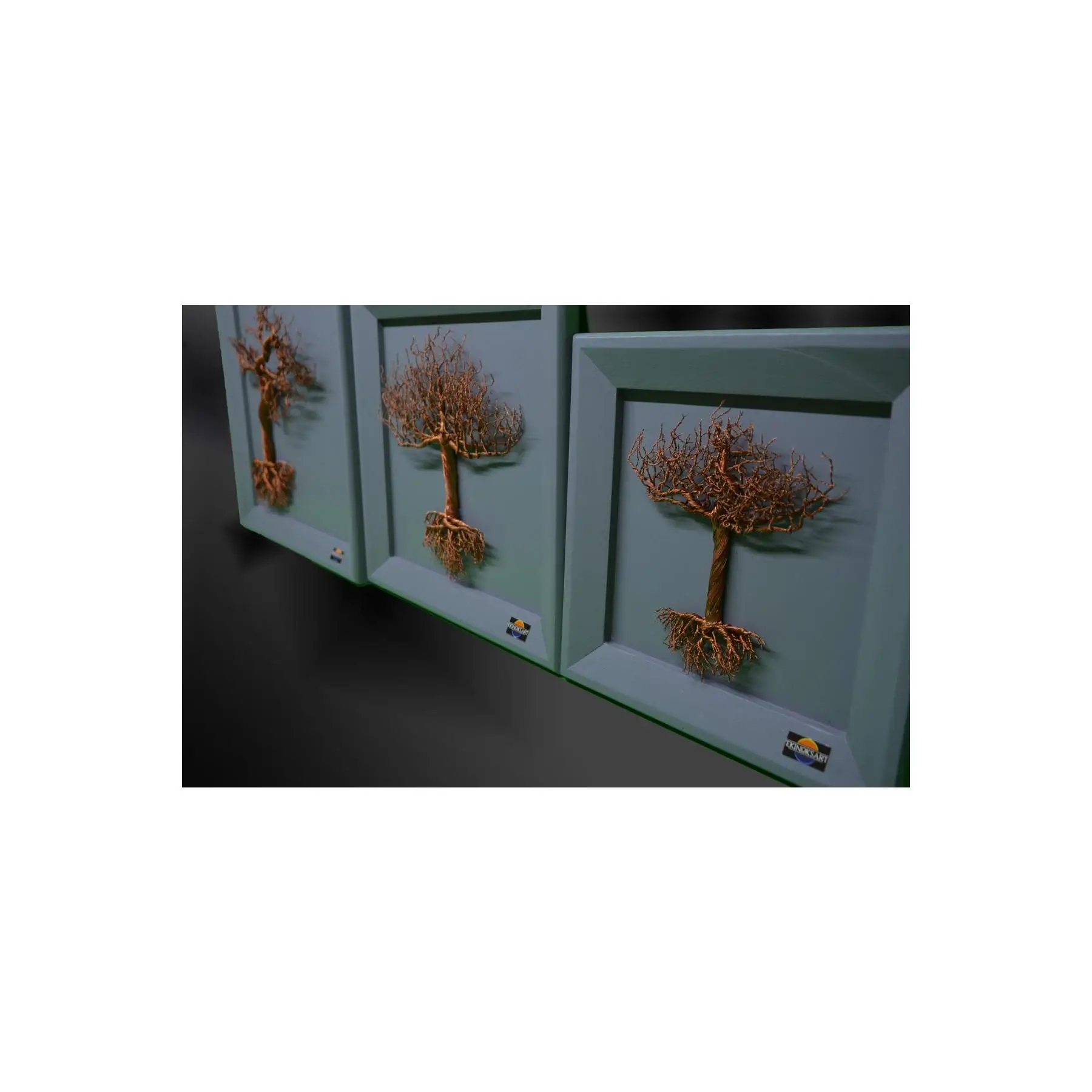 Triple Tree of Life Panel Set, Wall Decoration, Copper Tree| Alibaba.com