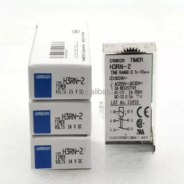 Stock Original Timer Relay H3rn-2 Dc24 Relay Time Delay 10min 3a 250v ...