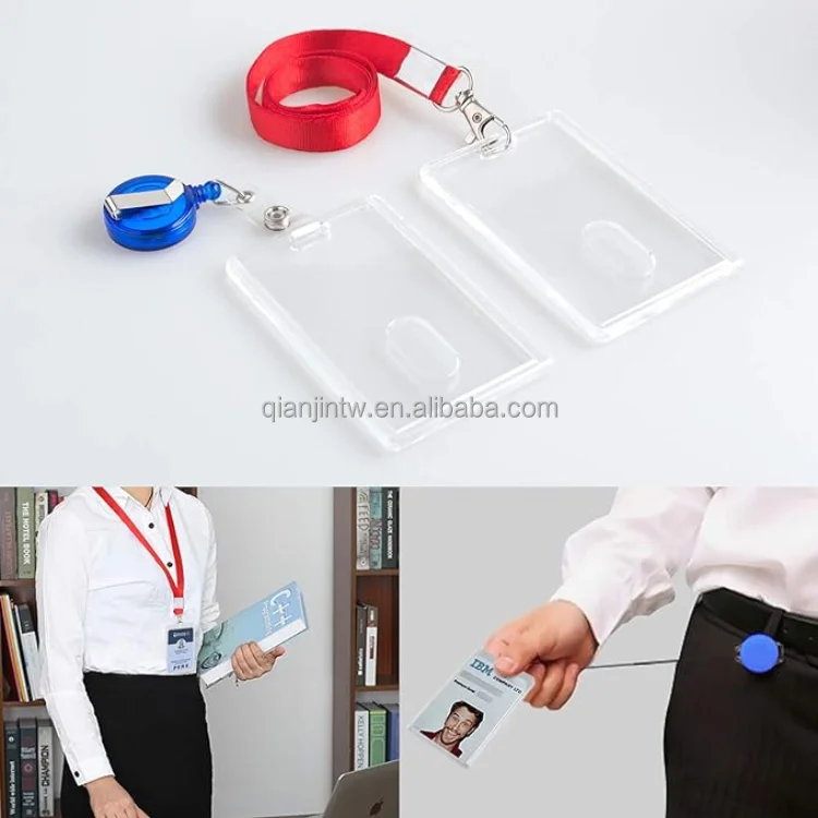 Clear Heavy Duty Id Badge Holders - Buy Id Badge Holder Product on ...
