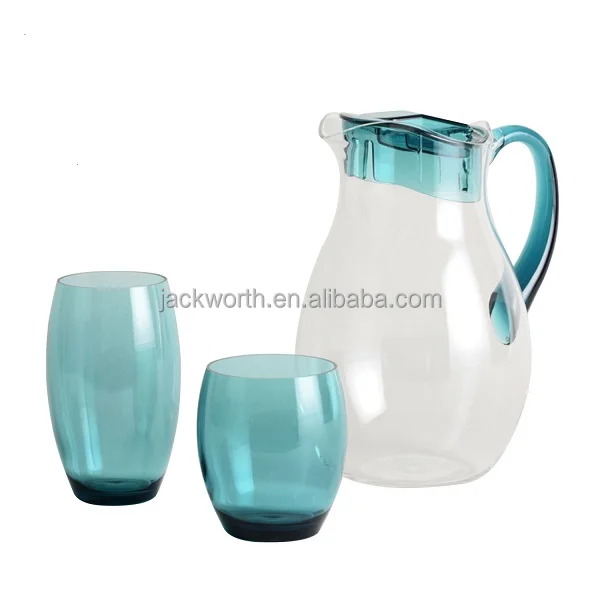 Fancy Design Pineapple Shape Acrylic Water Jug - Eco-friendly