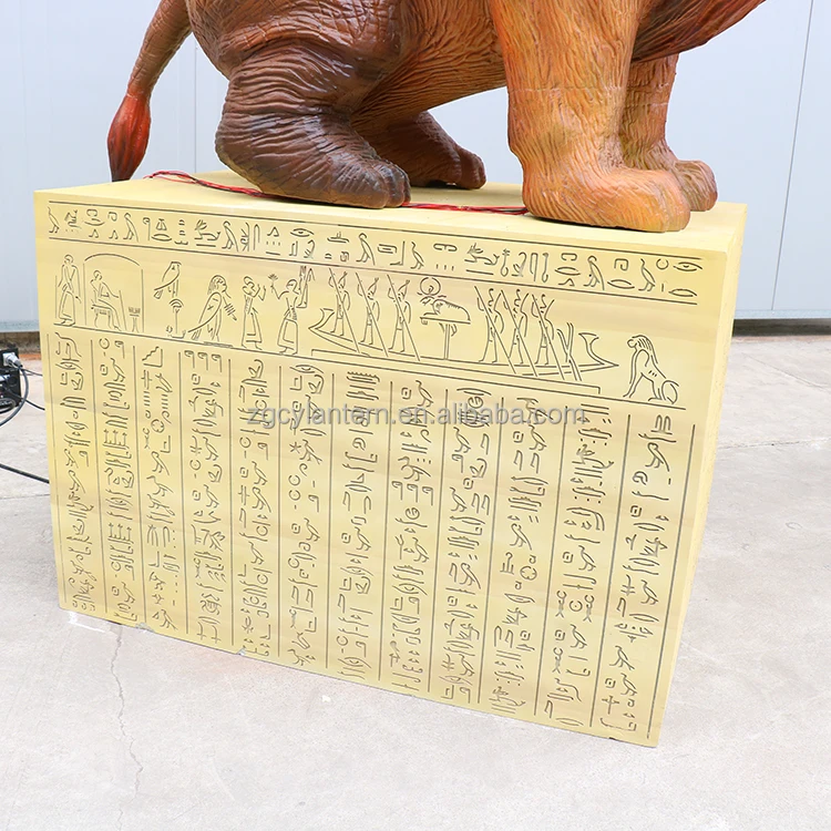 Egyptian Ancient Mythical Animatronic Creature Ammit Statue Sculpture ...