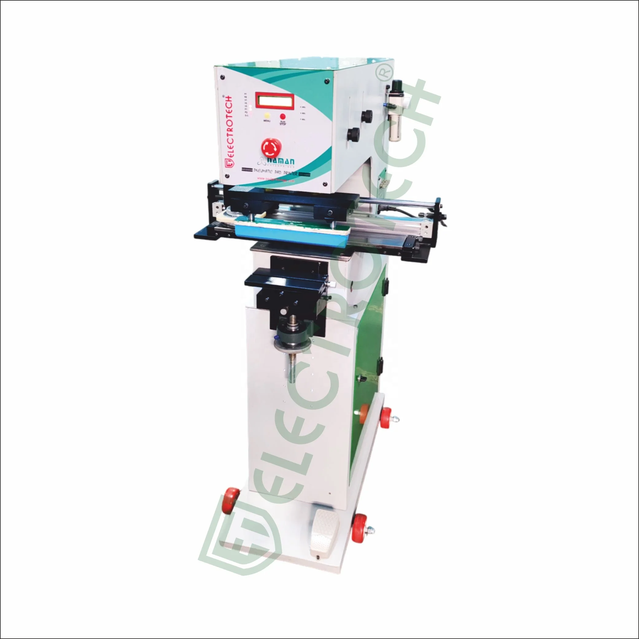Pneumatic Pad Printing Machine For Medical Catheter Transverse Close ...
