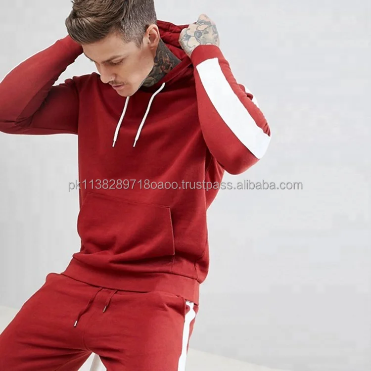 Men Training Suit Customize Color And Logo Men's Track Suit 100 Cotton ...