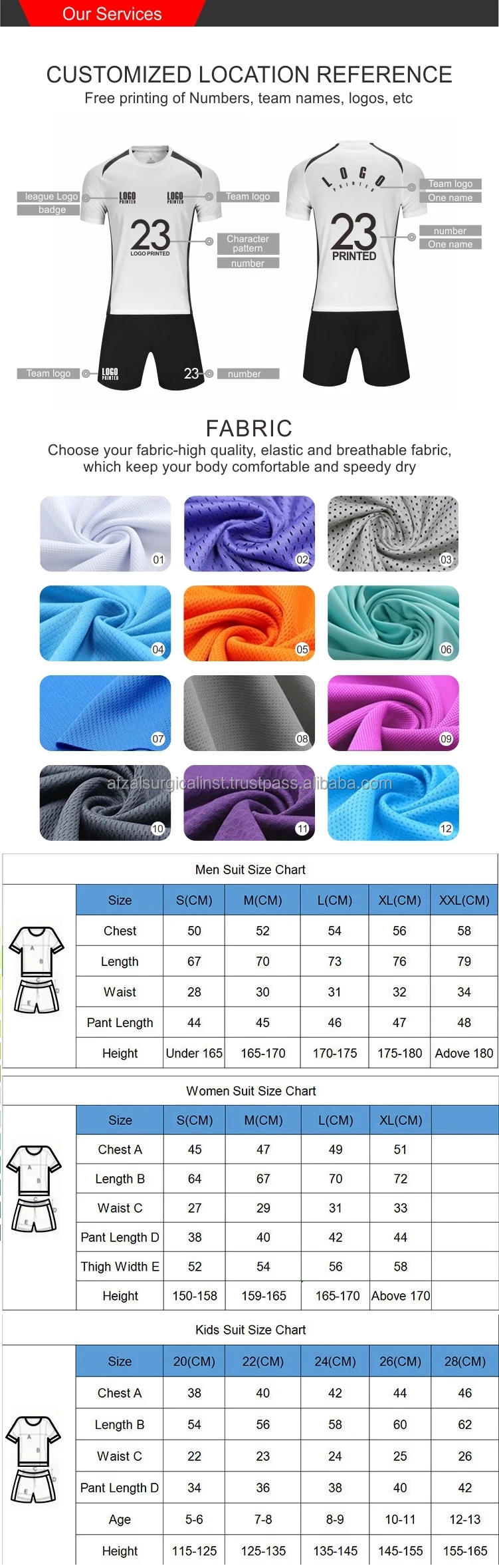 Best Customized 2025 Soccer Training Uniforms for Adults & Kids New ...
