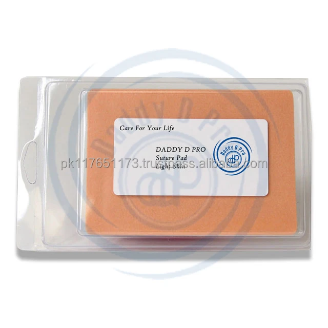 6 Layers Suture Pad Dark Skin Practice Skin Pad Sutures For Training ...