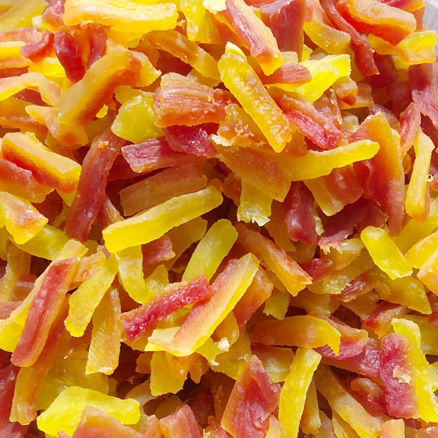 Dried Papaya Dehydrated Type High-quality Fruit Snack Type Dried Red ...