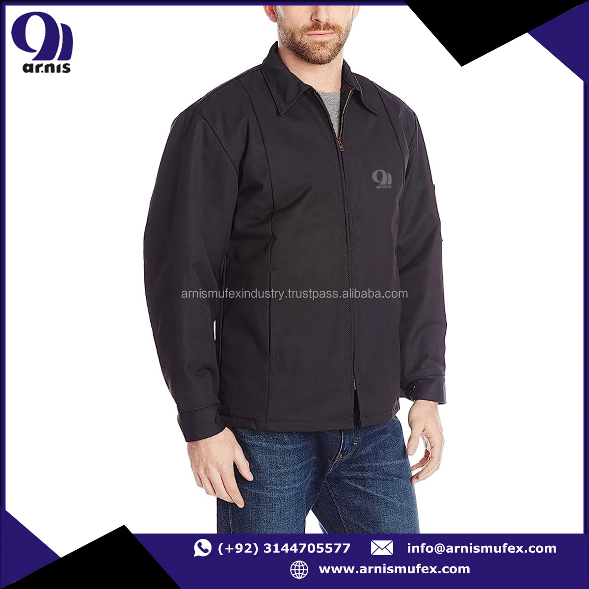 Custom Working Safety Workwear Mechanic 2023 Top Quality Worker Jackets Customized Highly ...