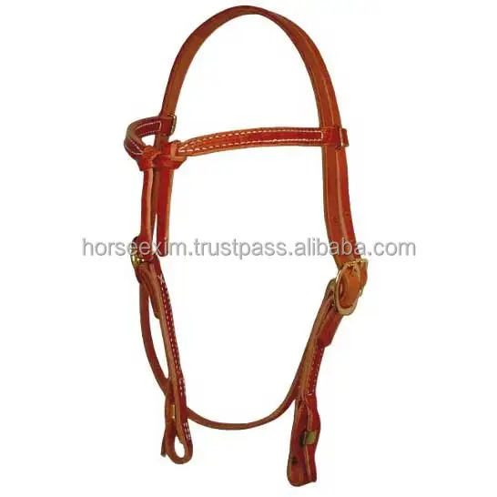 Handmade Genuine Leather Horse Leather Bosal Headstall With Fancy ...