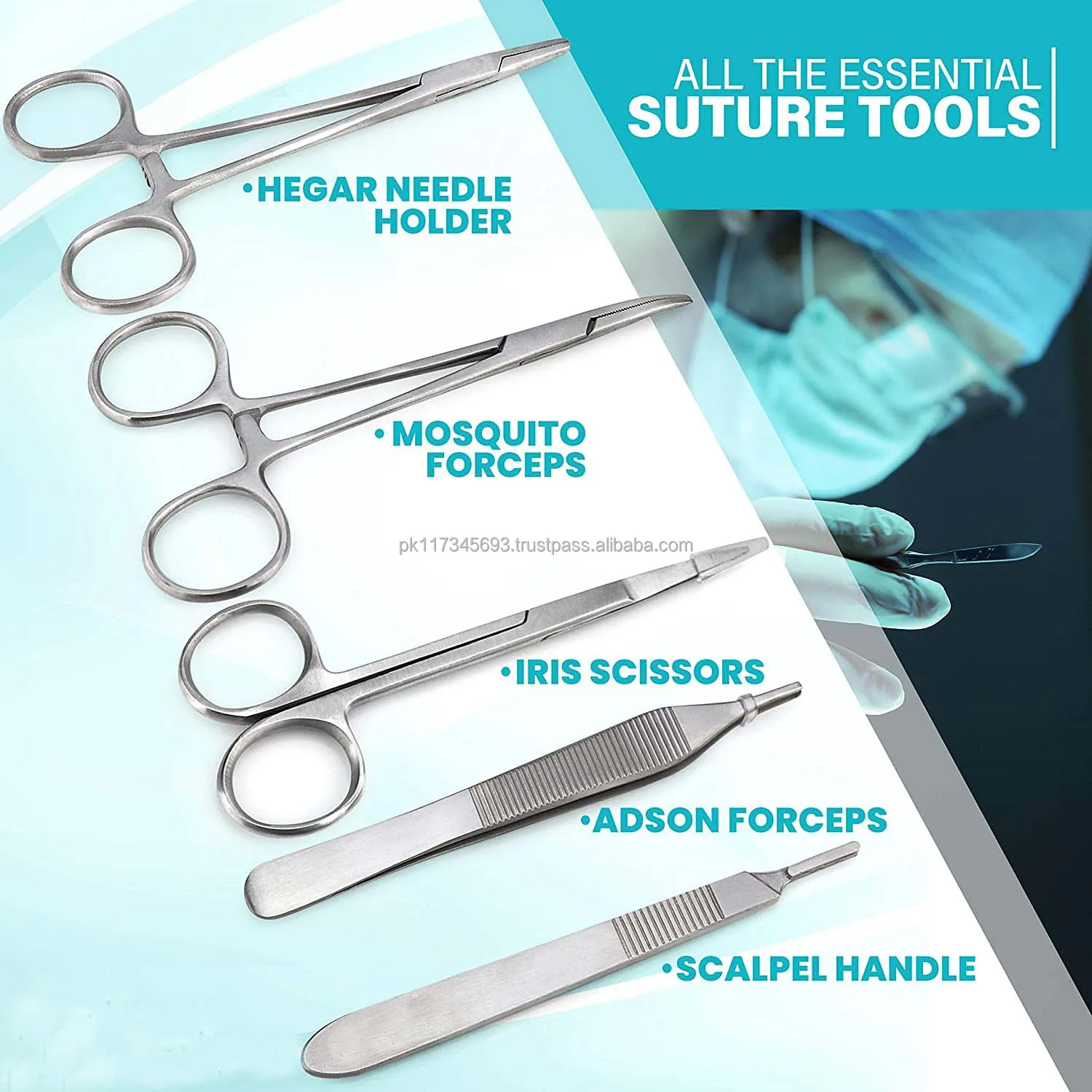 Suture Practice Tools Kit For Medical Students Perfect For Medical ...