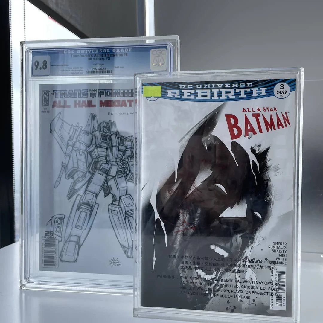 Acrylic Comic Book Display Frames - Wholesale Available