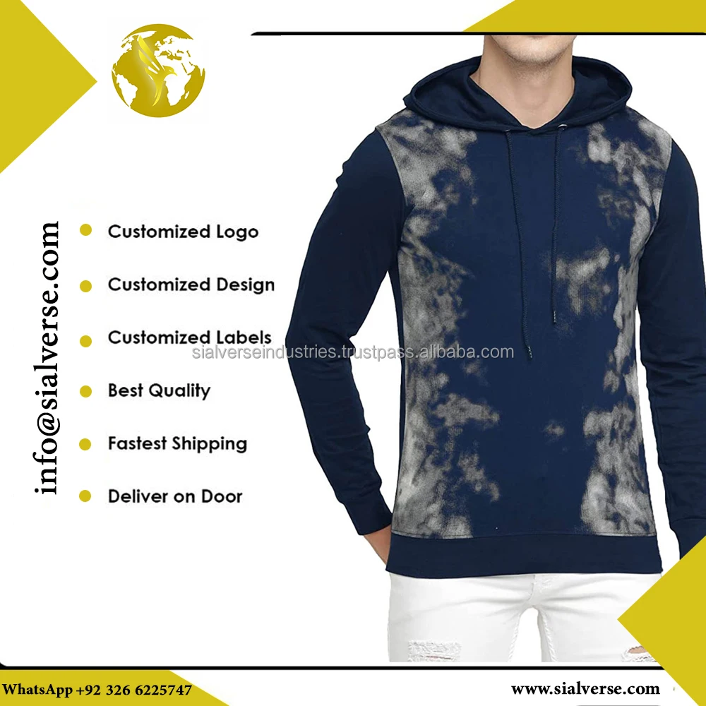 Oem Custom 100% Cotton Oversized Hoodie Drop Shoulder Streetwear Heavyweight Hoodie Pullover ...