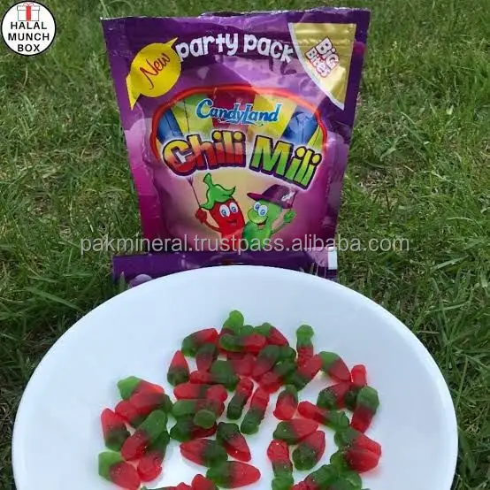 Best Selling Top Quality Gummies / Candy Land Chili Mili Jelly / Tatsey ...