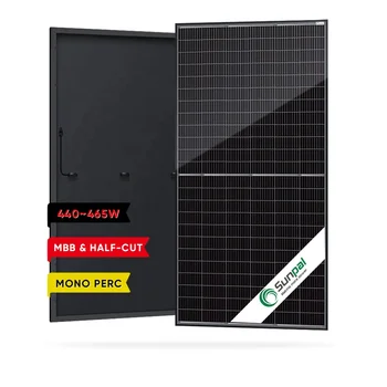 Sunpal Top 10 Best 440w 445w 450w 455w 460w 465w All Black Solar ...