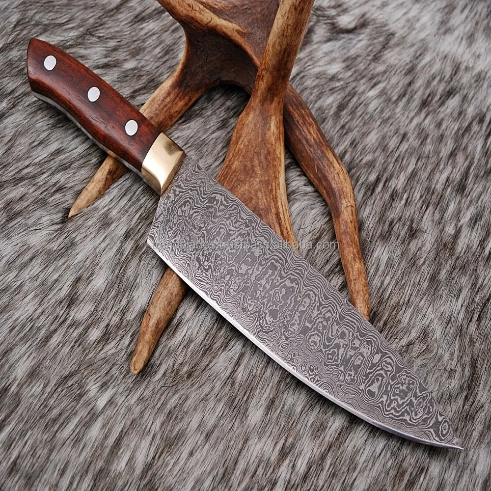 Premium Kitchen Chef Knife Bbq Cutting Food Knives Ultra Sharp Damascus ...