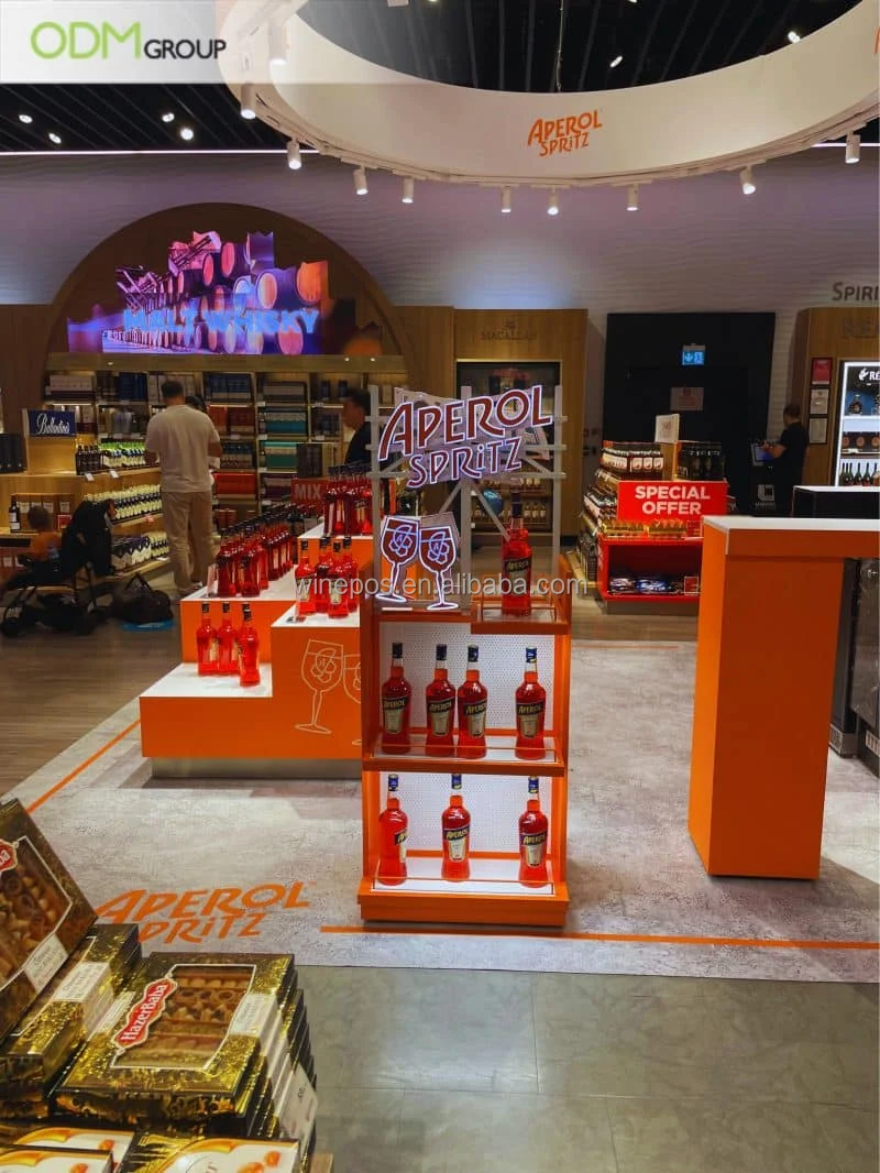 Aperol Spritz POS Aperol Promotion Items - Waterproof & Customizable