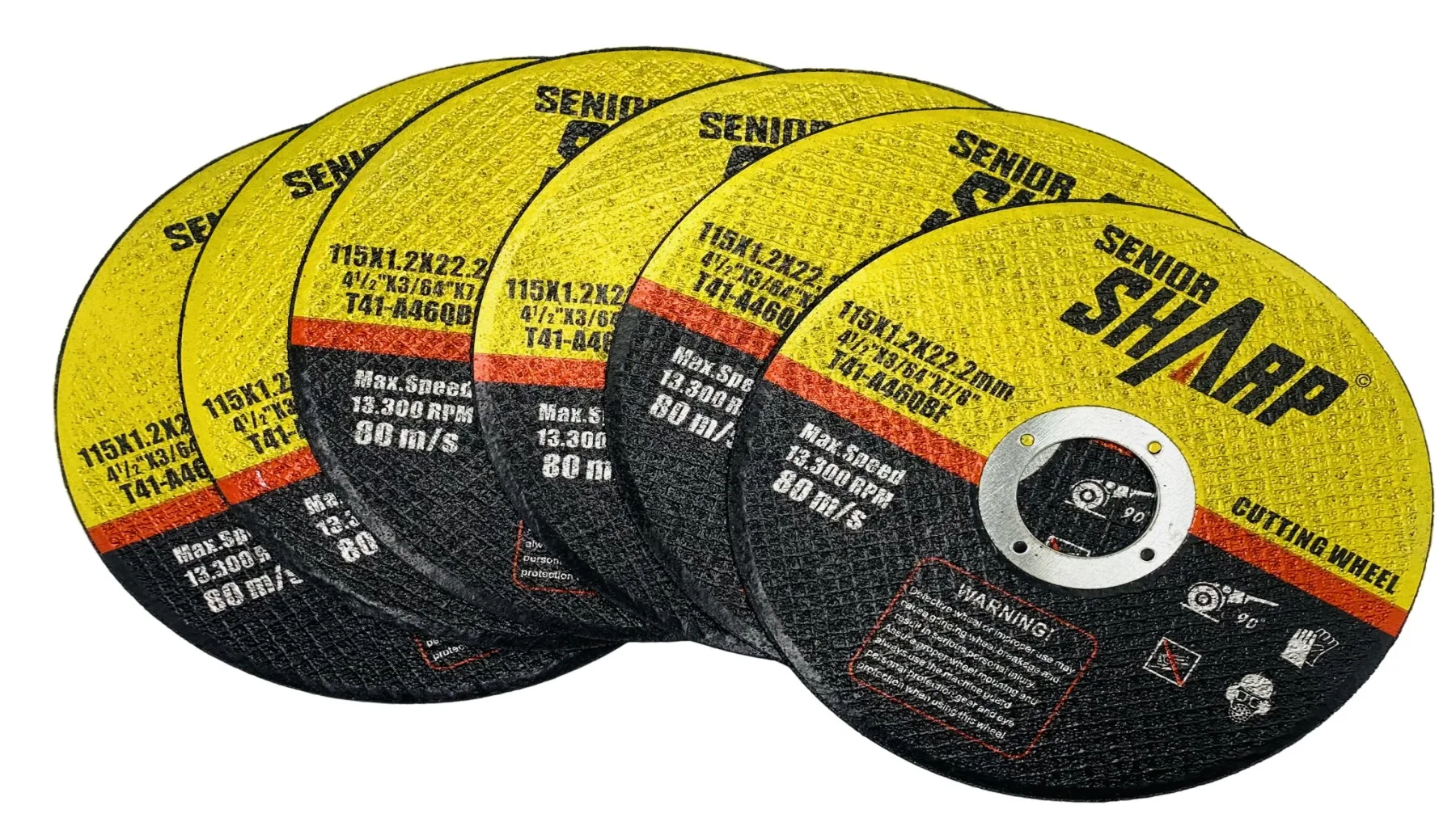 Factory Direct Odm 4.5inch De Corte For Inox Abrasive Cutting Cut Off ...