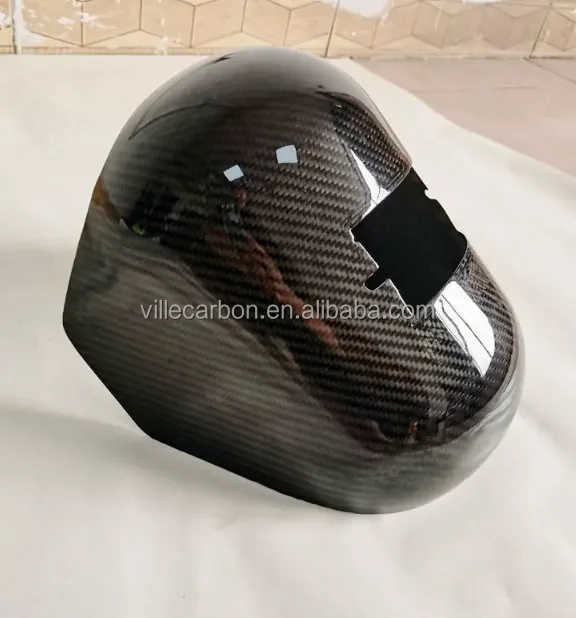 Customized Carbon Fiber Welding Helmets - 3K Twill