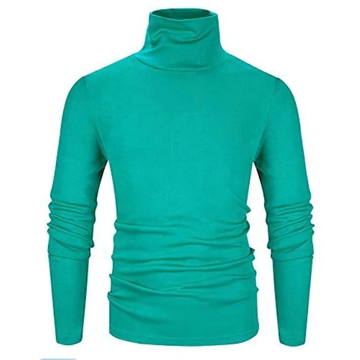 Men Clothing No Brand Custom Cotton Plain T Shirt Loose Fit Long Sleeve ...
