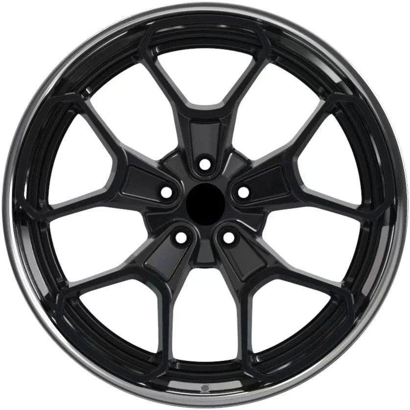 3 Piece Wheels Lip 19 20 21 22 23 24 Inch 5x112 5x120 5x114.3 5x130 T6 ...