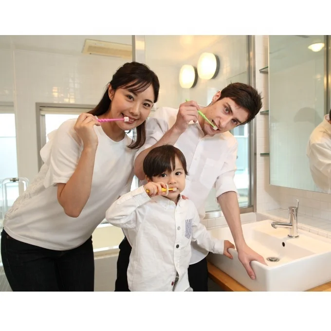 Made in Japan 360do Brush Round Toothbrush for Kids - Soft Bristles ...