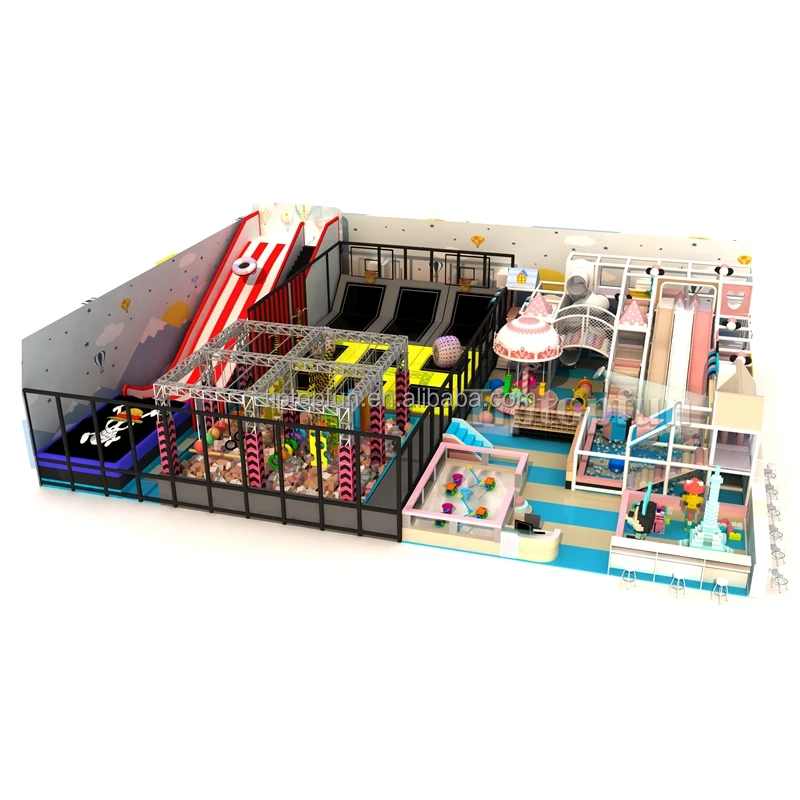 Modern Style Kids Soft Playground Children Soft Play Commercial ...