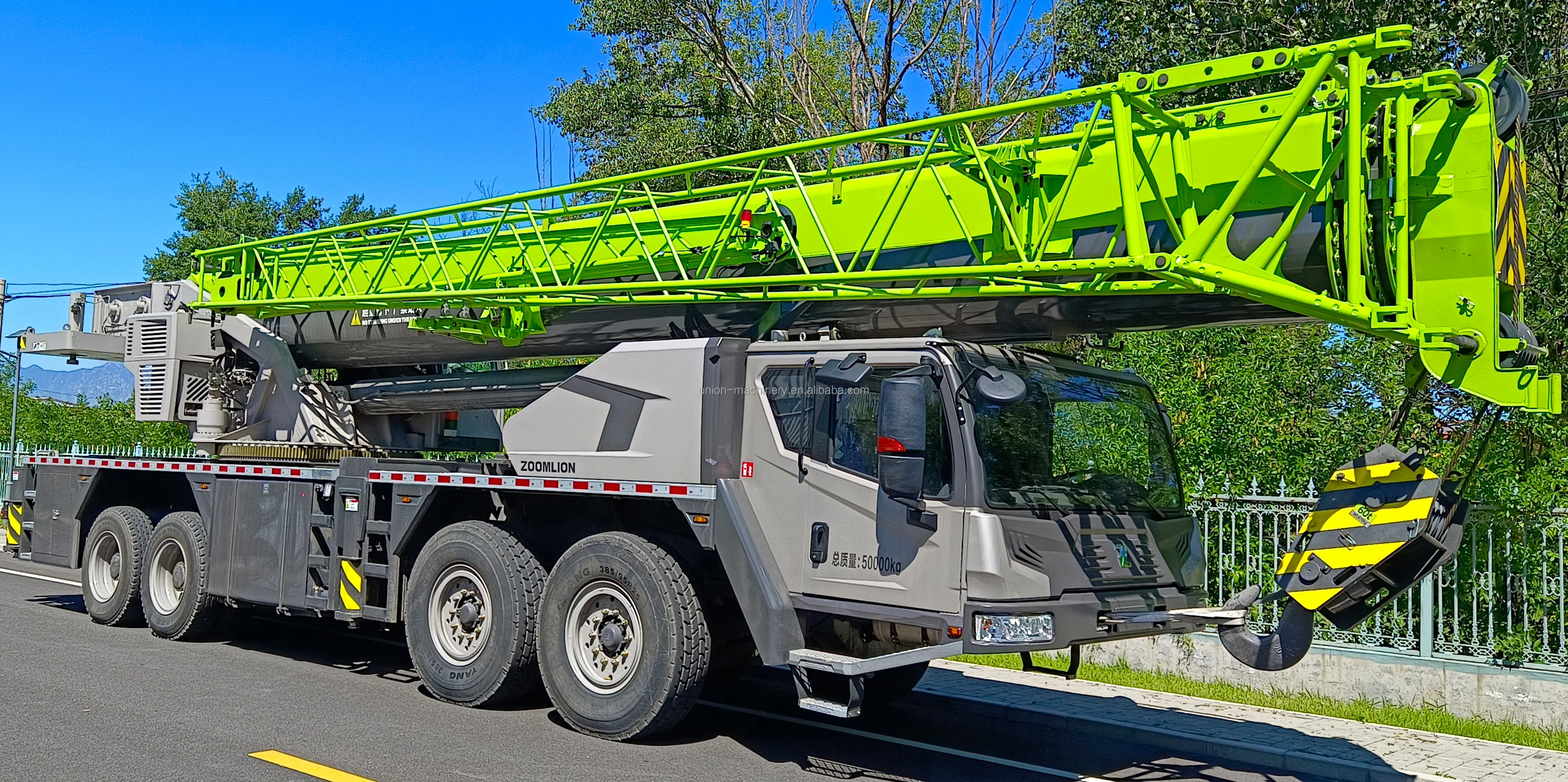 100t Truck Crane - Zoomlion Mobile Electric Crane for Trucks